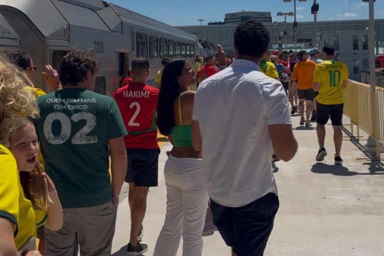 I took controversial $98 FIFA World Cup train to MetLife Stadium - it ...