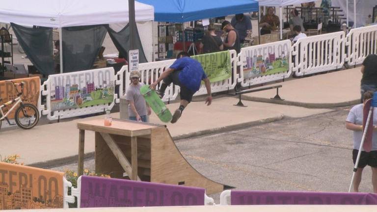 Hundreds gather in downtown Waterloo for Chroma 63 Midwest Art and ...