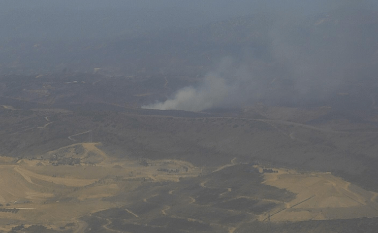 Crews battle vegetation fire at MCAS Miramar base