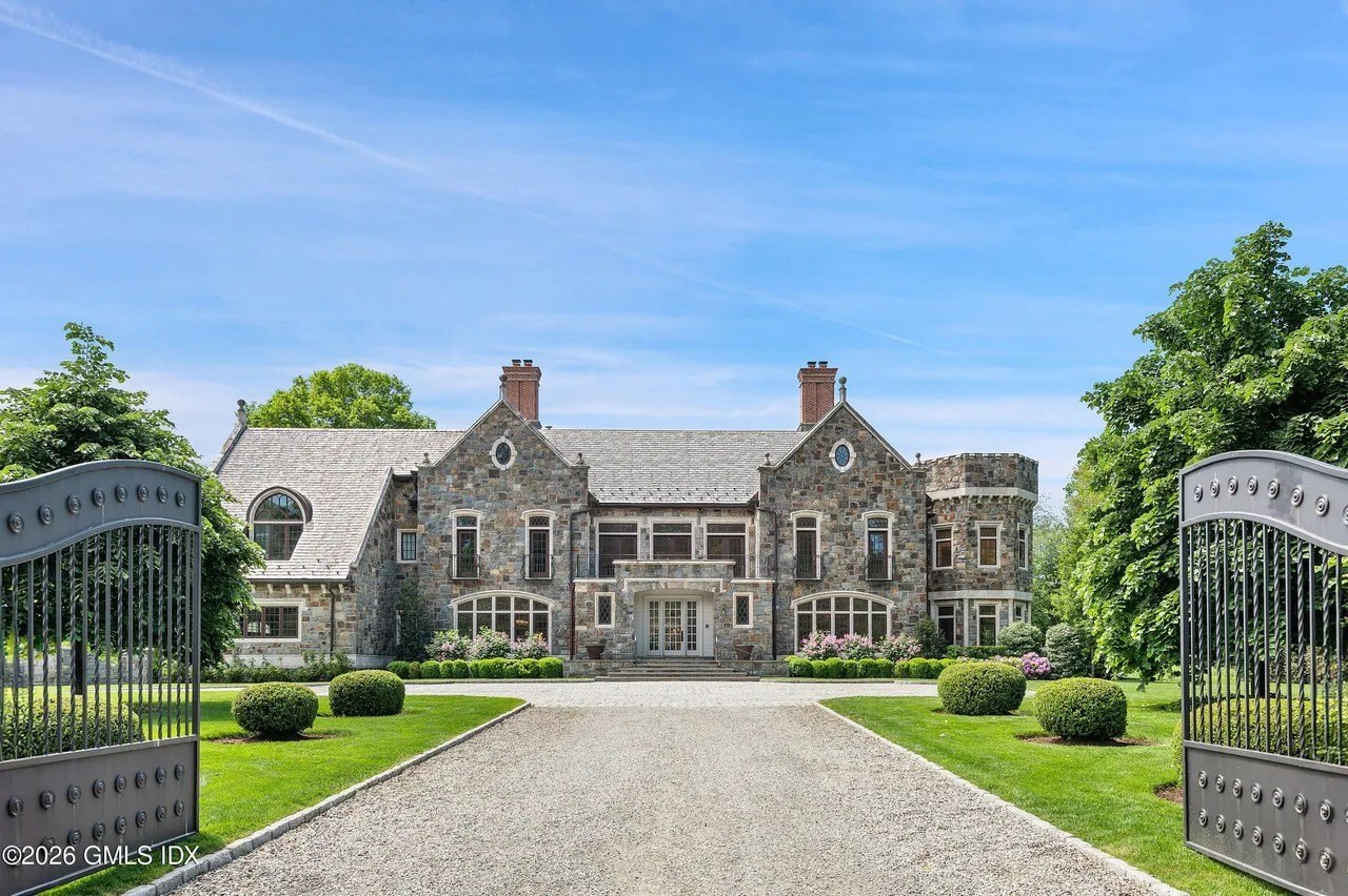$13.5 million custom stone manor brings old-world castle charm to one ...