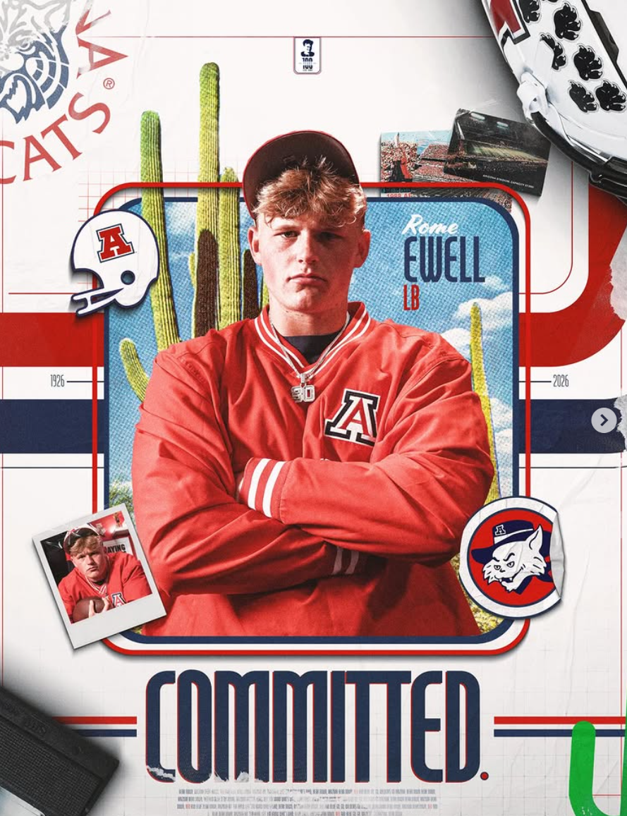 Arizona flips 3-star LB Rome Ewell from Houston