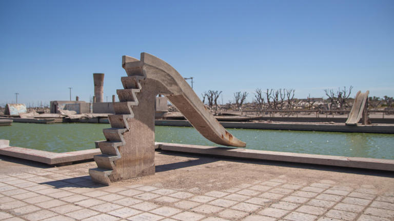 Argentina's once-thriving chic resort town is now an eerie abandoned ...