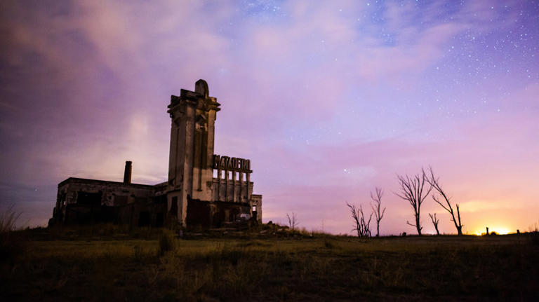 Argentina's once-thriving chic resort town is now an eerie abandoned ...