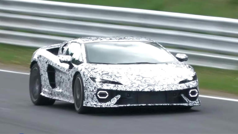 Spied: Lamborghini's next Temerario is already on the way