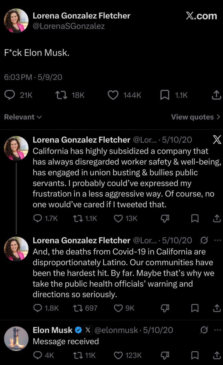 Shocking three-word tweet aimed at Elon Musk unearthed that critics ...