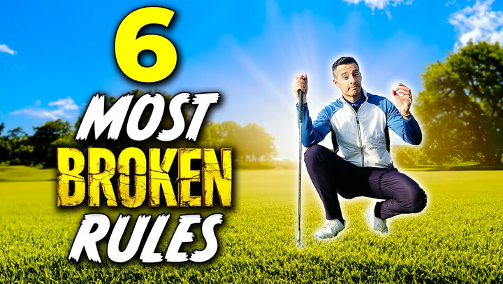 These are the 6 rules golfers break the most