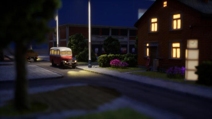 Zlin City: Arch Moderna is a diorama city builder made with actual ...