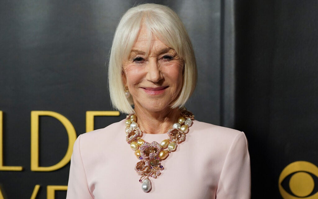 Helen Mirren receives prestigious British royal honor alongside Jewish ...