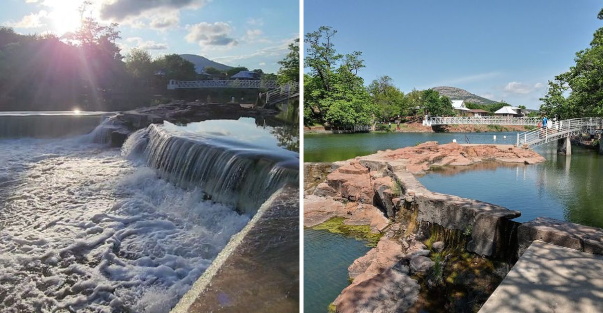This crystal-clear Oklahoma swimming spot is so unique it feels like a ...