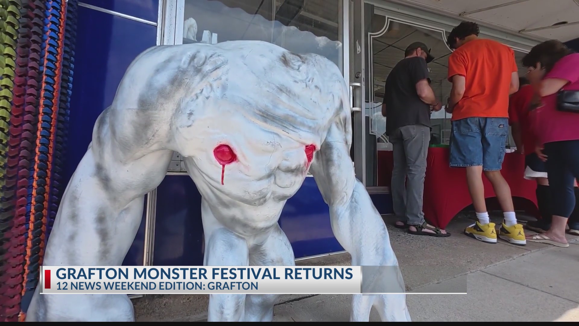 Legendary Grafton Monster takes center stage at annual festival