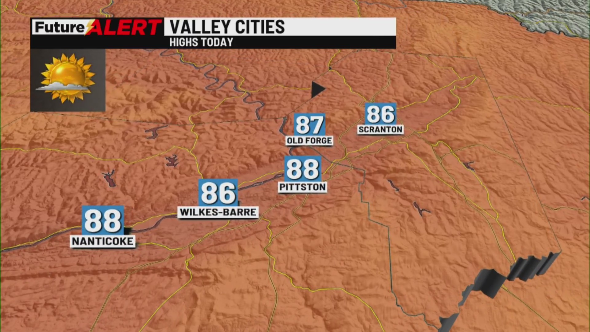 Wyoming Valley weather forecast - 06/13/26 - Morning | 28/22 News