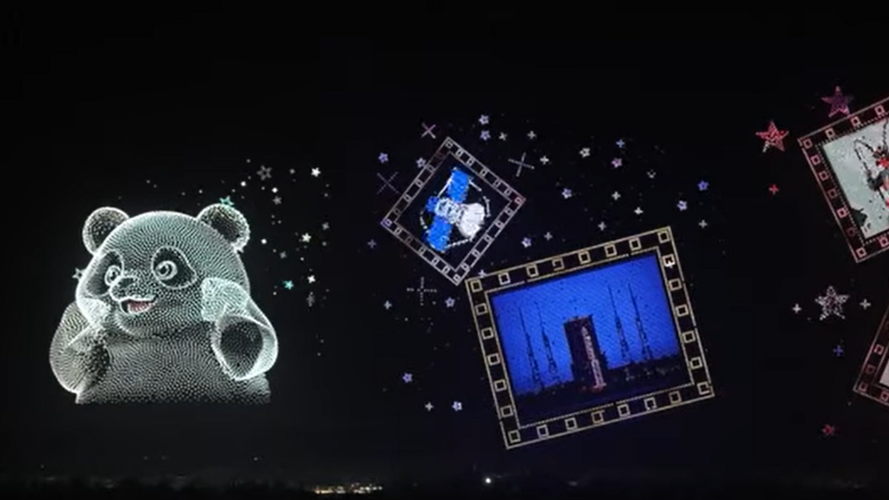 China sets three world records with 33,615-drone light show
