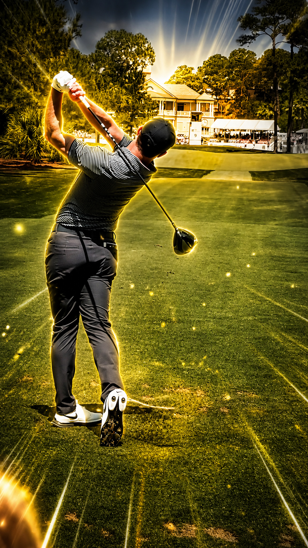 Rory McIlroy driver swing analysis (down the line)