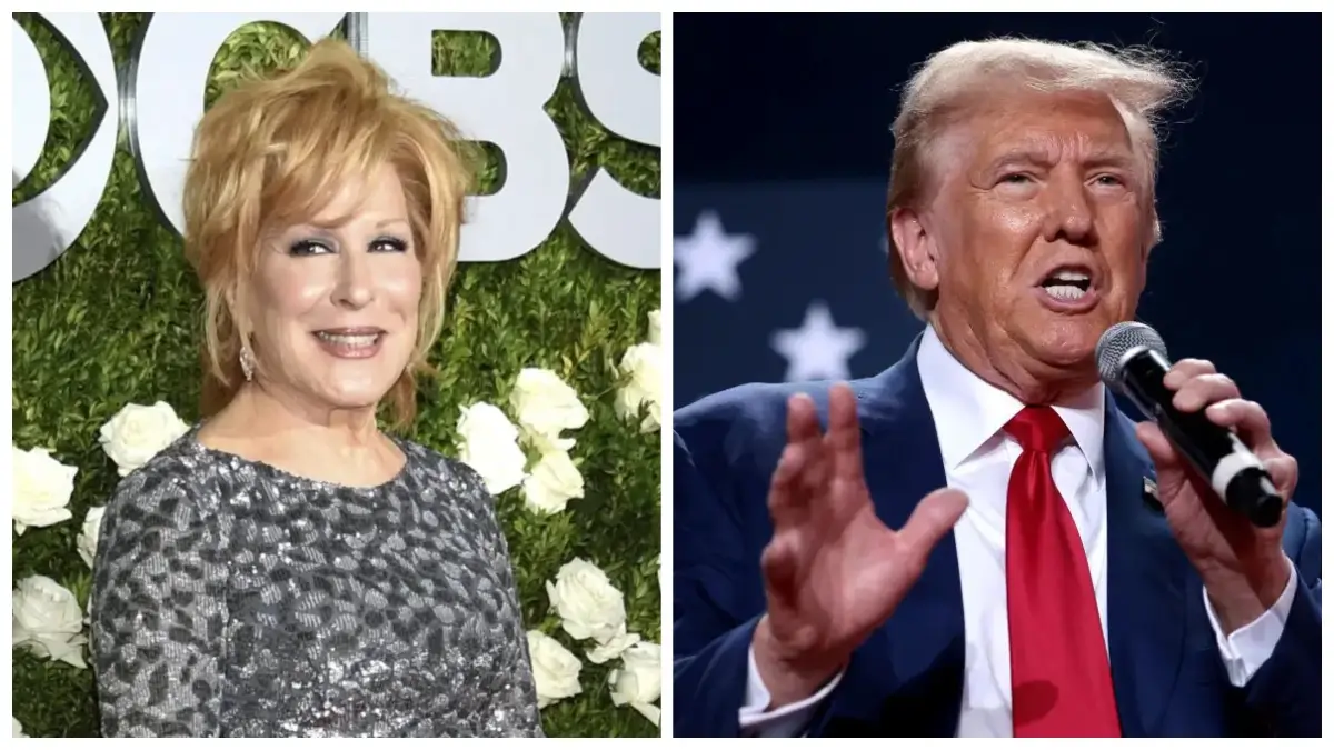 'My hero': Bette Midler escalates her feud with Trump after fans boo ...
