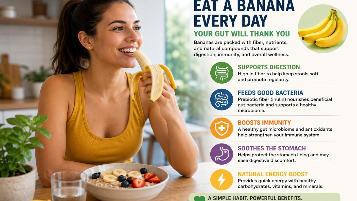 Are you eating a banana every day? Your gut may be benefiting more than ...