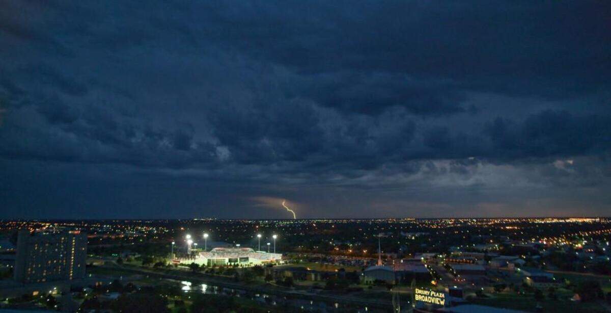 High winds, rain, large hail possible for south-central Kansas. What's ...