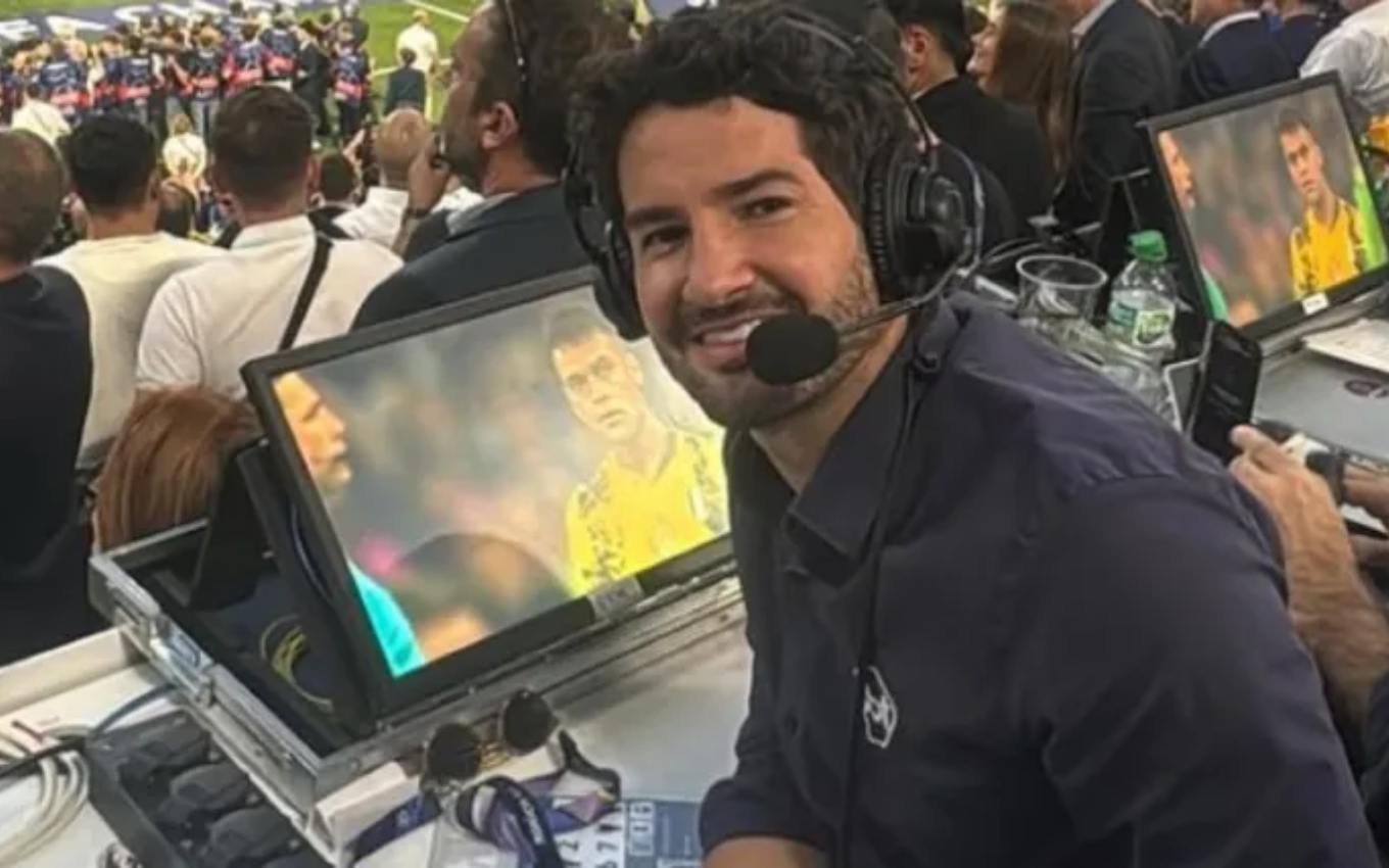 No SBT, Alexandre Pato comete gafe em transmissão de jogo do Brasil na Copa