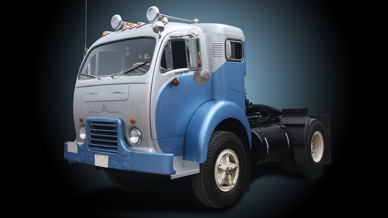 These 1950s semi trucks had more personality than today's big rigs