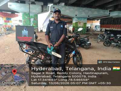 HYDRAA bike teams beat traffic to tackle fallen trees, waterlogging