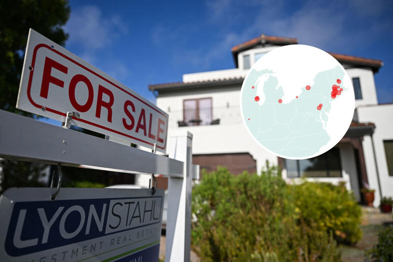 Map reveals top 20 housing markets in May