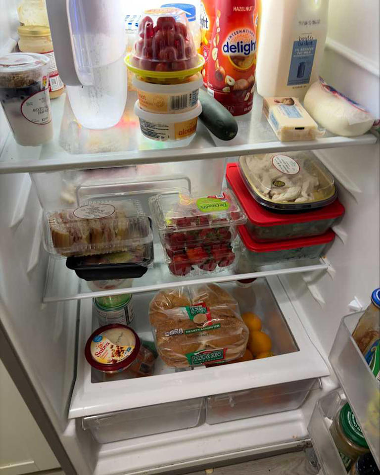 I tried the "front and center" rule, and it got my fridge so organized