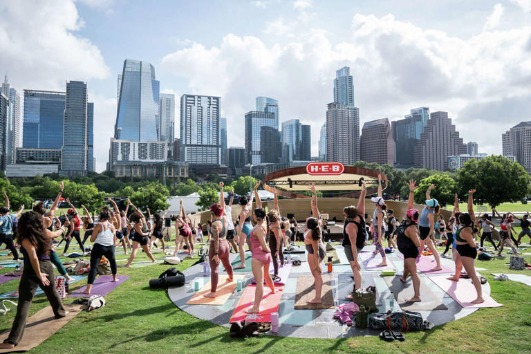 Austin Yoga Festival: See photos of the inaugural event celebrating ...