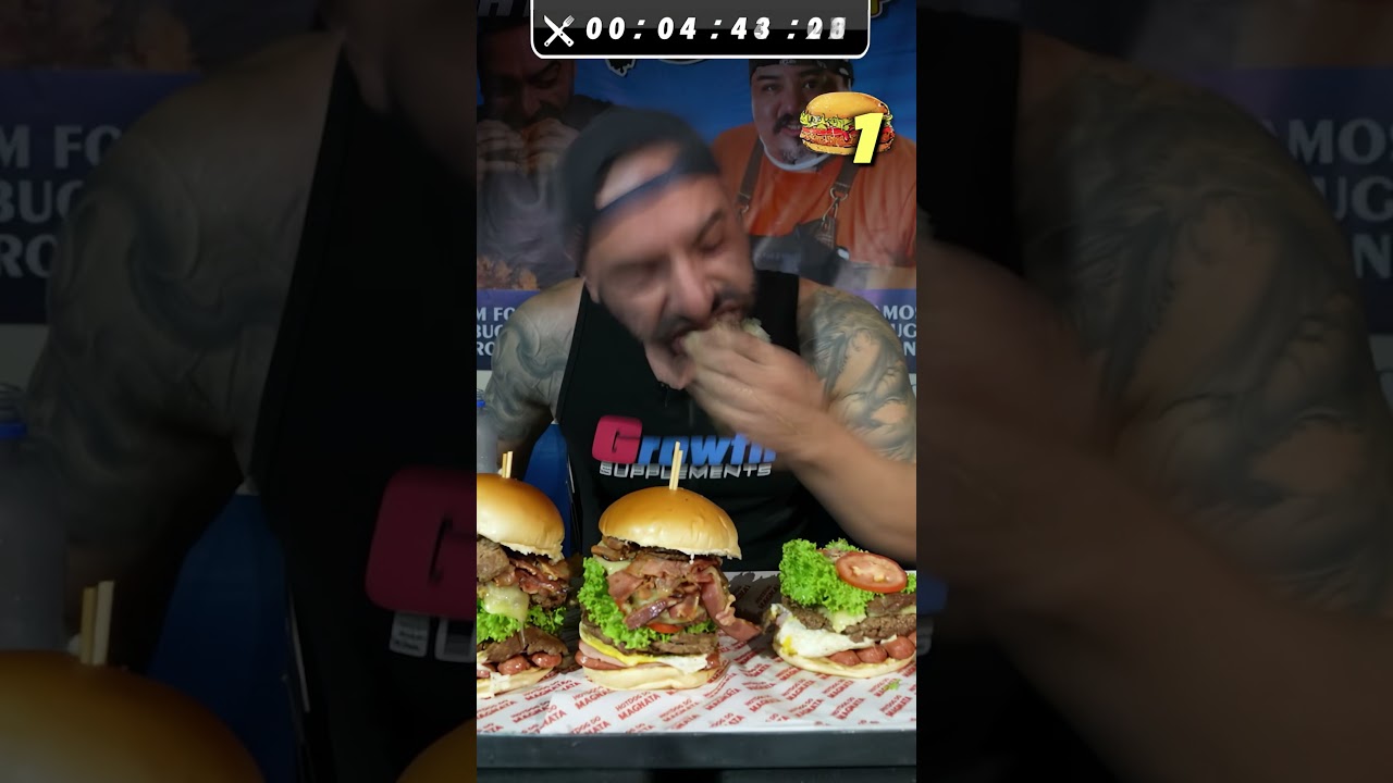 I took on a 5kg burger challenge!