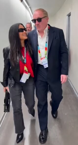 Salma Hayek se dice afortunada de haber sido parte de la inauguración ...