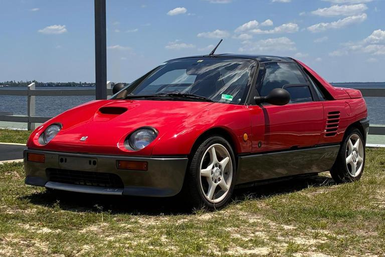 $24K for a 63-HP Mazda kei car sounds steep, until you see the gullwing ...