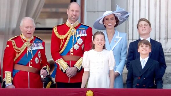 Lip reader spots King Charles' order to Princess Charlotte and Prince ...