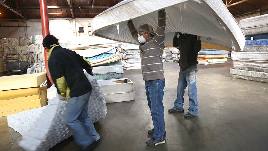 Creative and sustainable mattress reuse ideas