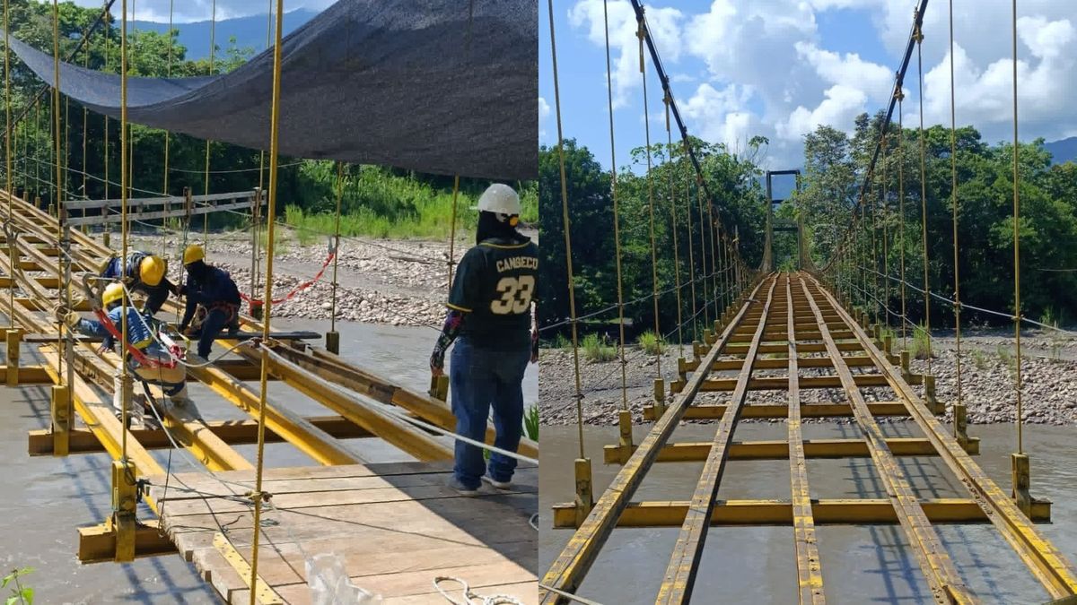 Avanzan las obras del puente sobre el río Horta: se promete transformar ...