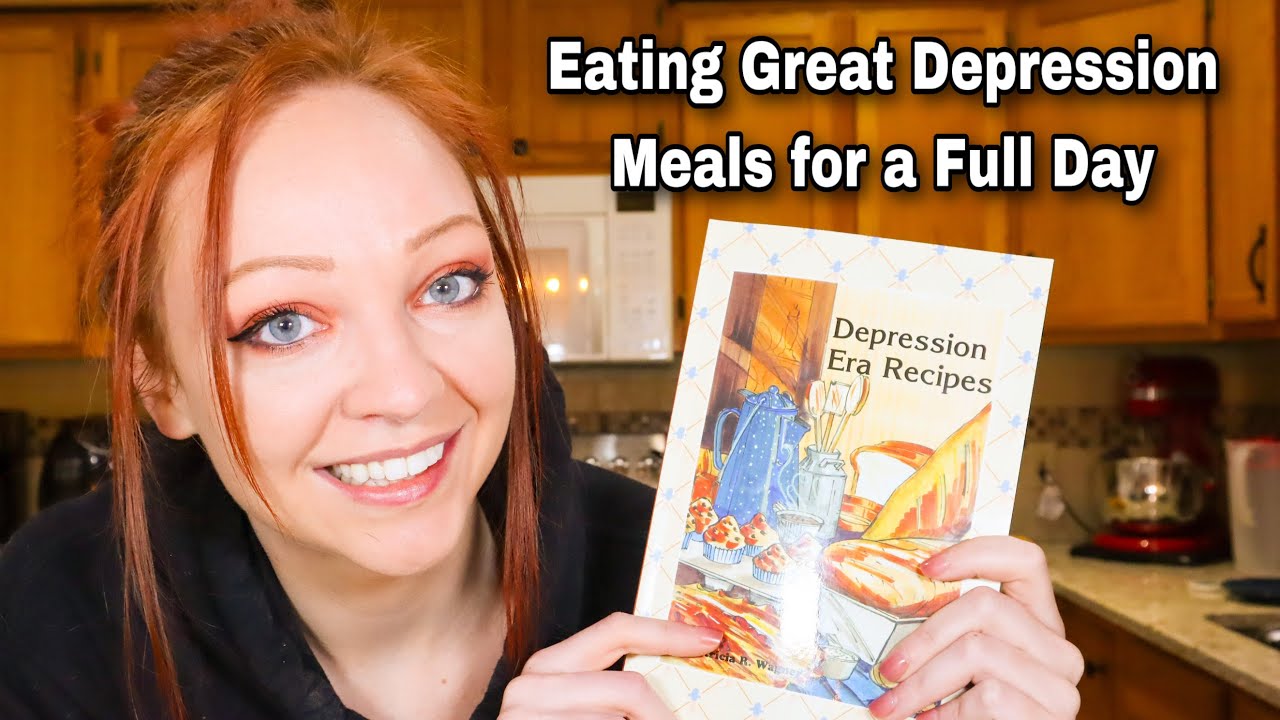 Eating Great Depression meals for a full day