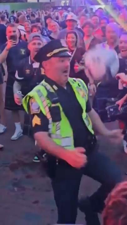 Messi in disguise? Boston police officer shows off football skills with ...