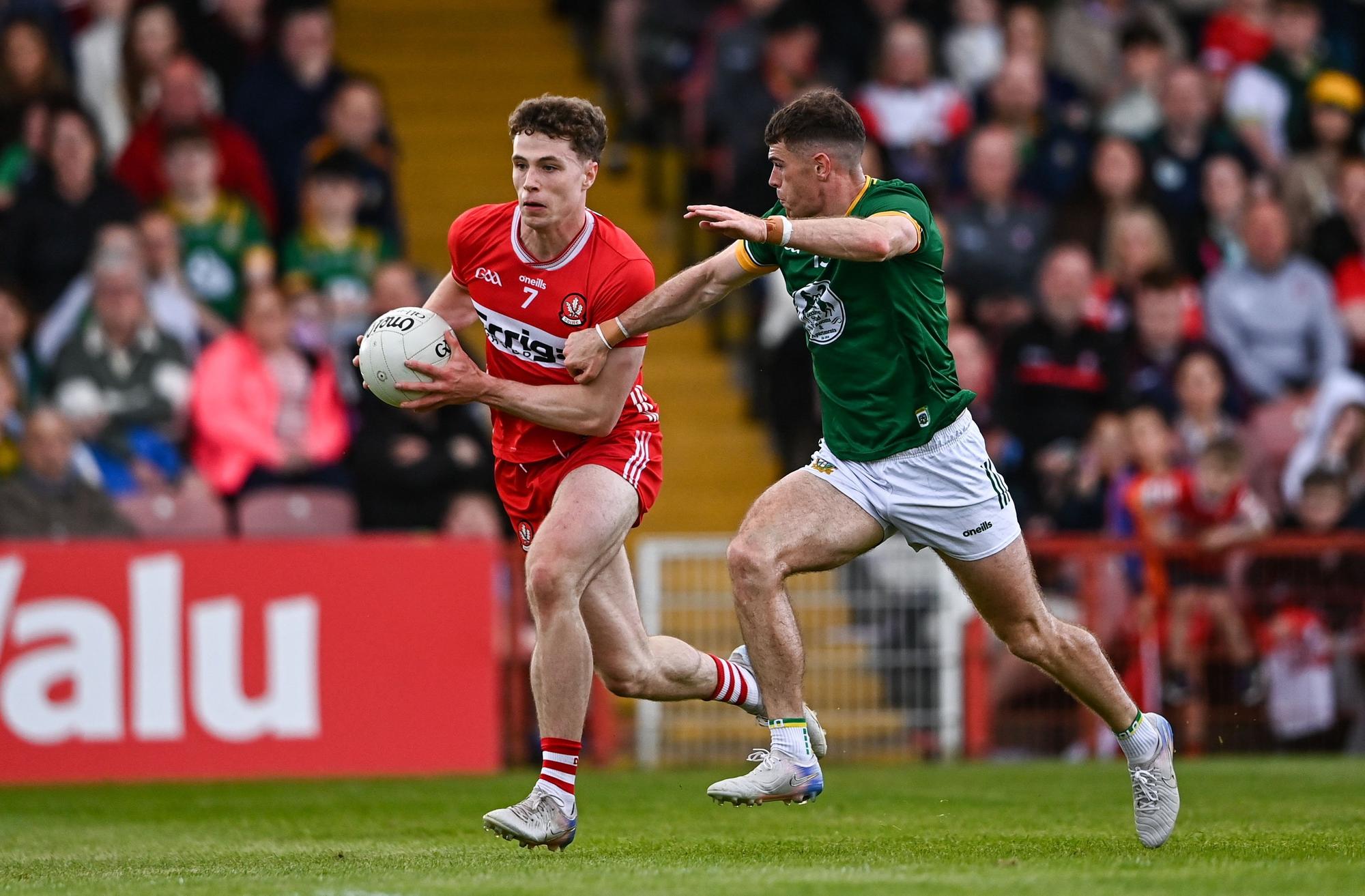 Derry out of championship as Conlon kicks Meath to Celtic Park victory