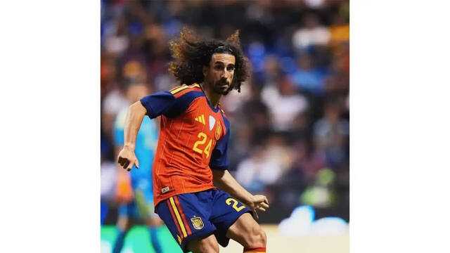 Spain's Marc Cucurella shares lucky charms ahead of FIFA World Cup opener