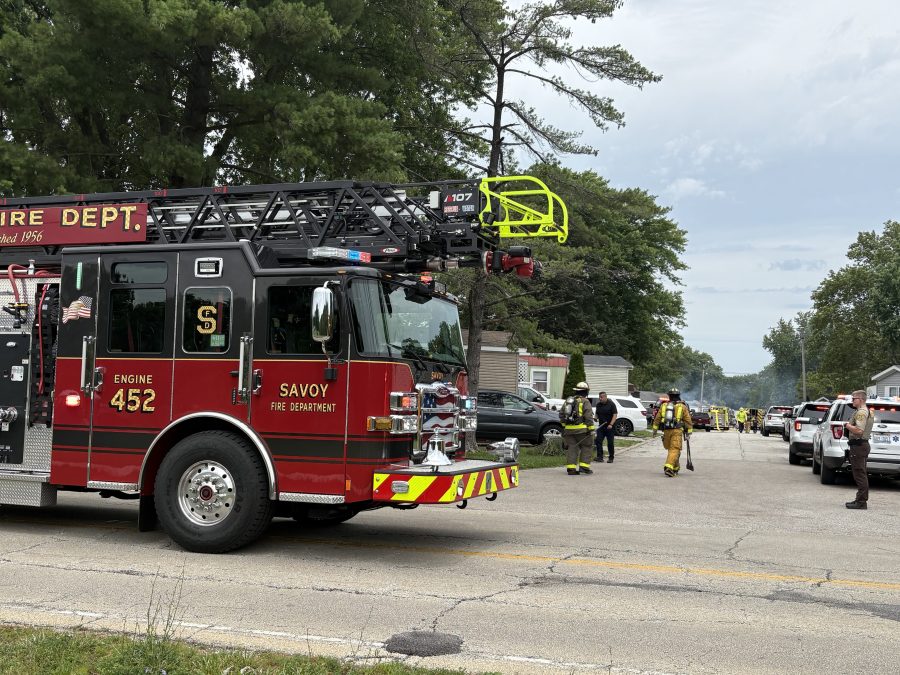 2 children, 2 adults hospitalized with burns in Urbana mobile home fire