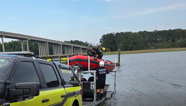 CCFD makes water rescue near Moon River