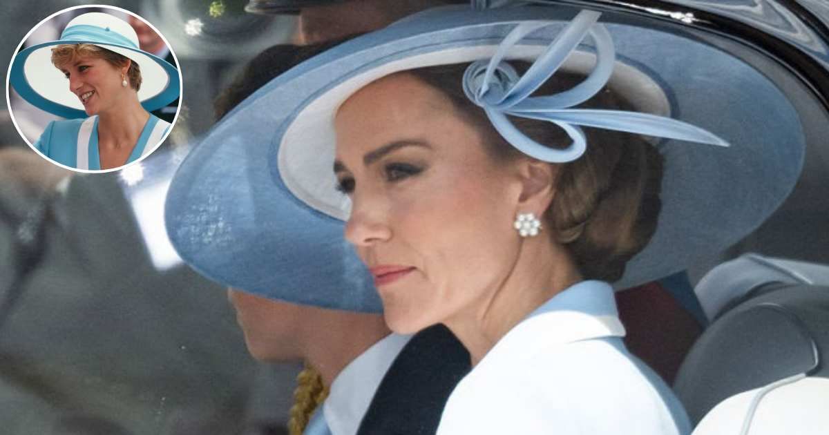 Kate Middleton pays a sweet tribute to Princess Diana with her Trooping ...