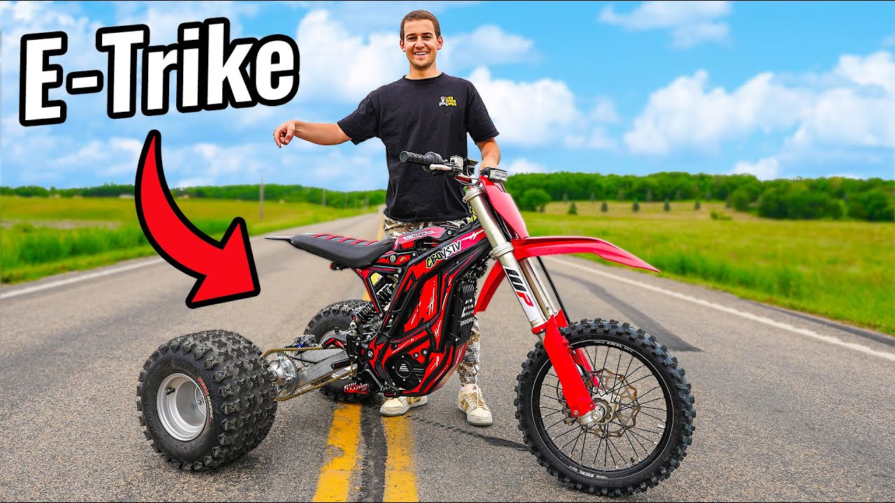 E-bike three wheeler testing!💥