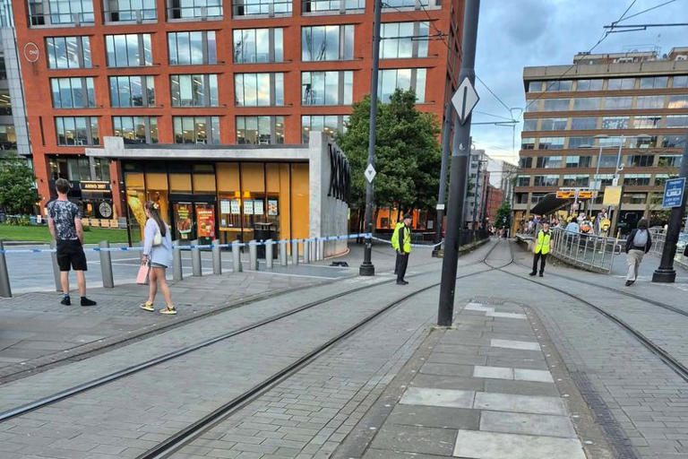 Police issue update after man stabbed amid 'large disturbance' in ...