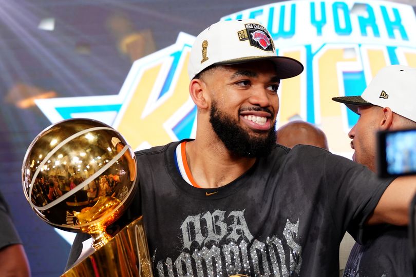 Karl-Anthony Towns' view on celebrities at New York Knicks games sums ...