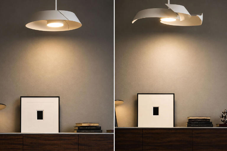 Cadix, un ventilateur de plafond à pales rétractables qui promet 10 000 ...
