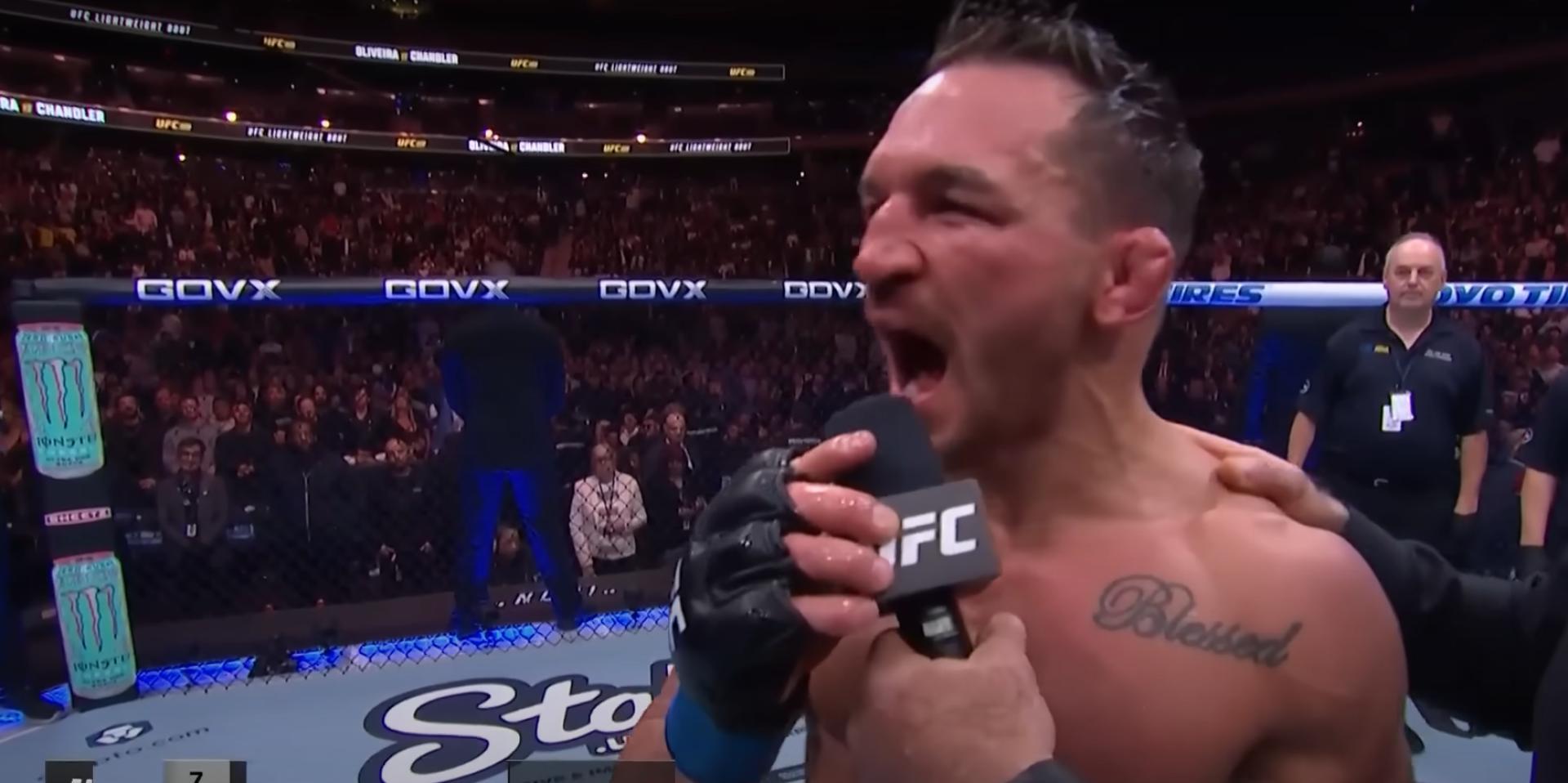 Michael Chandler Breaks Silence After UFC White House Loss