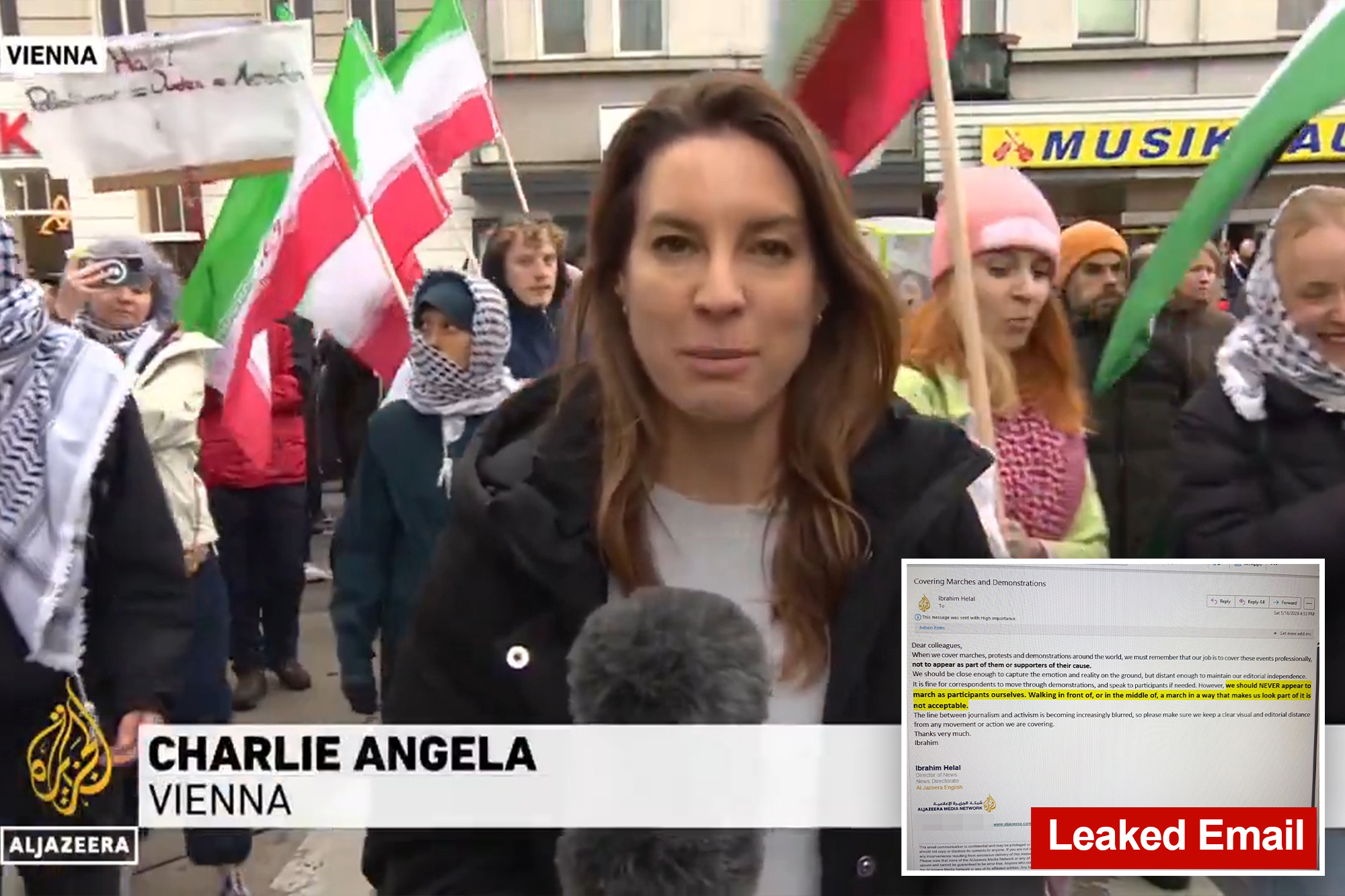 Al Jazeera boss’ warning to staffers — don’t join anti-Israel protests
