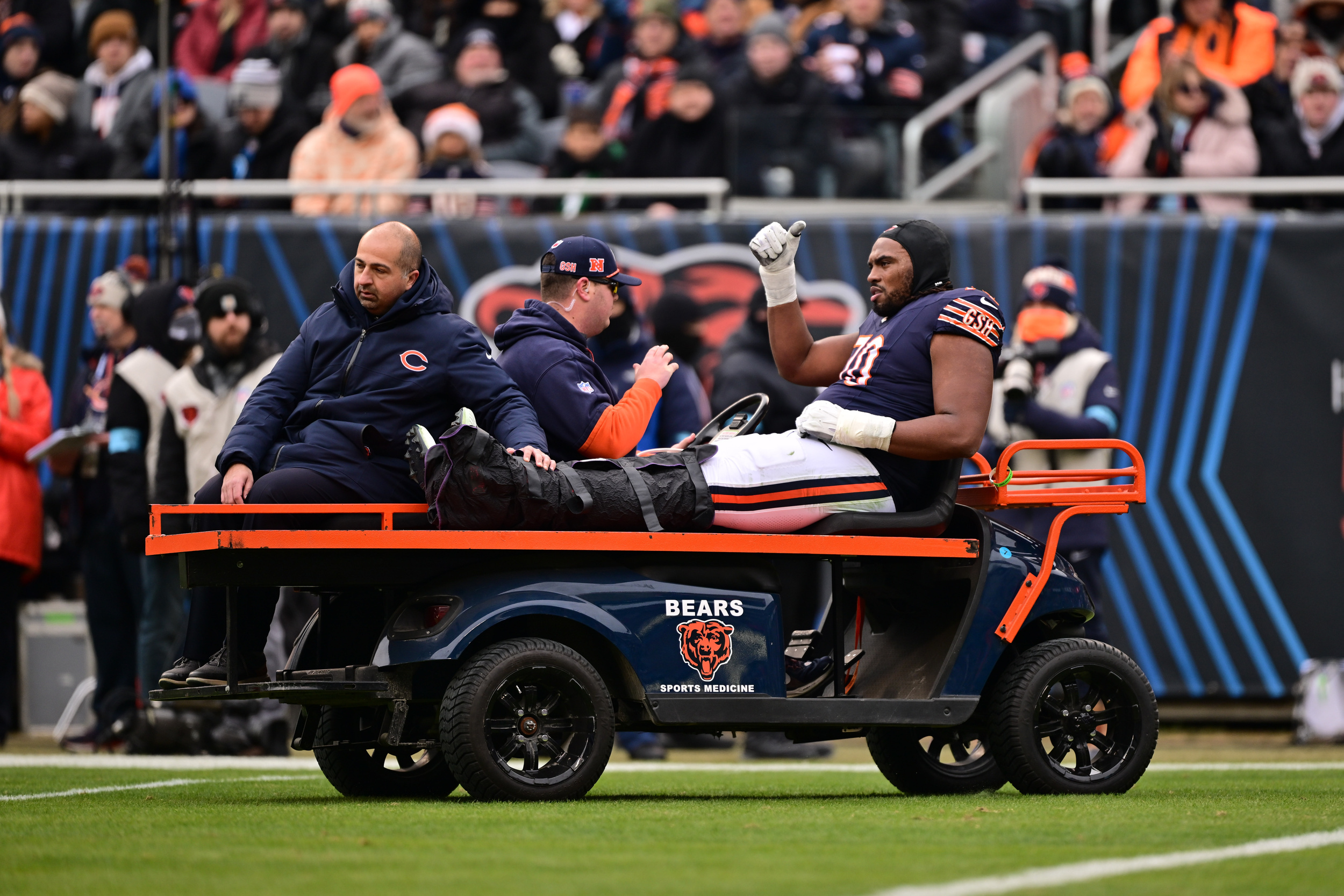 Braxton Jones favorite for Bears’ Week 1 LT job
