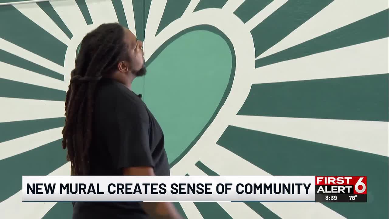New mural at Foster Heart + Hope creates sense of community