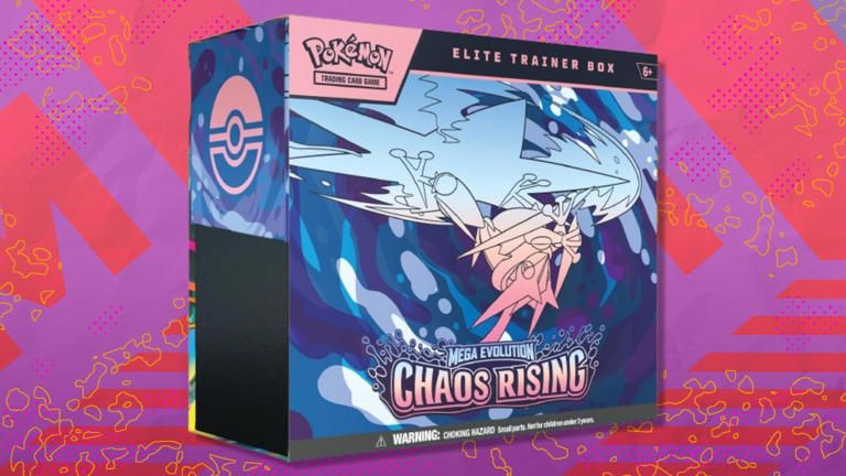 The Pokémon TCG Chaos Rising Elite Trainer Box is now under $85 on ...