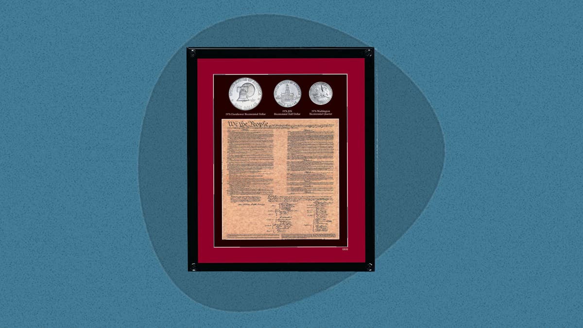 Celebrate America's 250th birthday with a $50 US Constitution replica ...