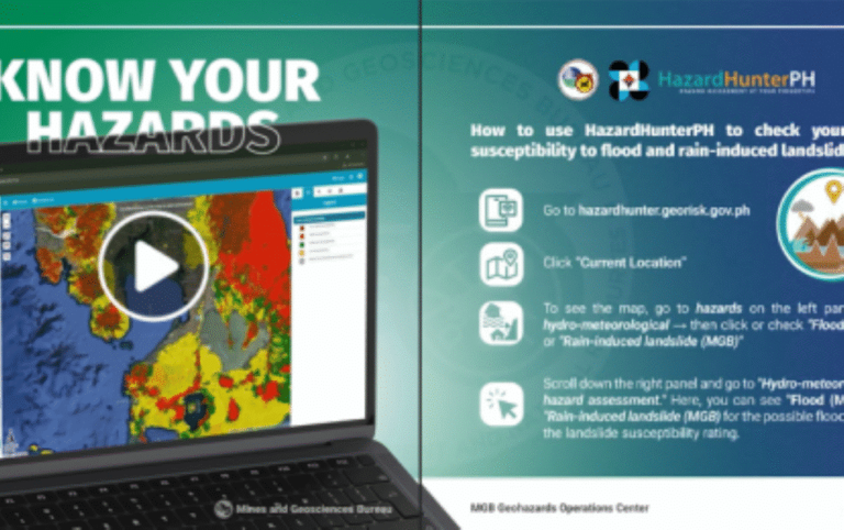 MGB urges LGUs to fully use geohazard maps, act on risk data
